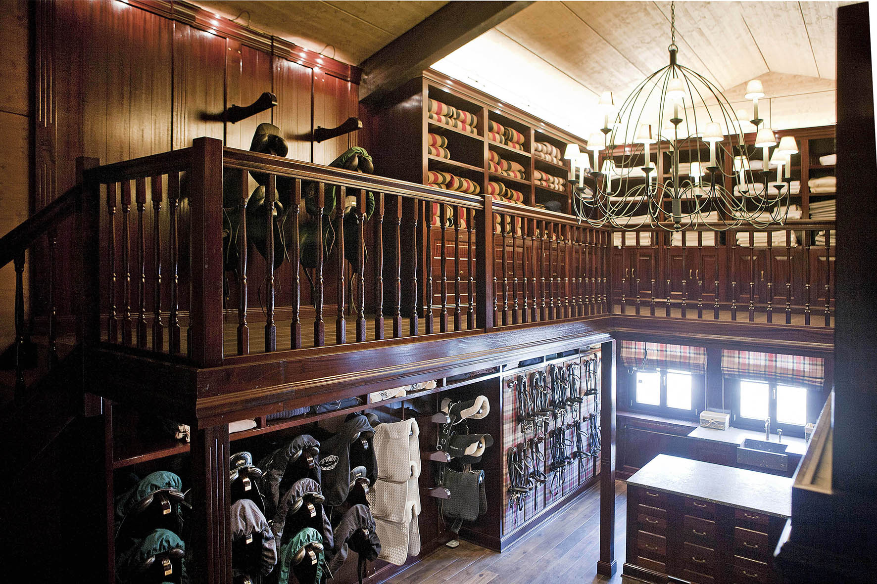 A SeBo tack room: practical, delightful and impressive!